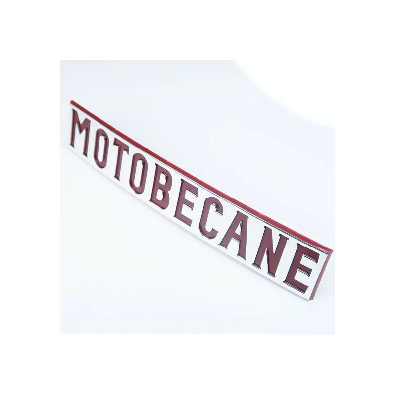 Monogramme Rouge Motobécane De Réservoir Pour Les Mobylette