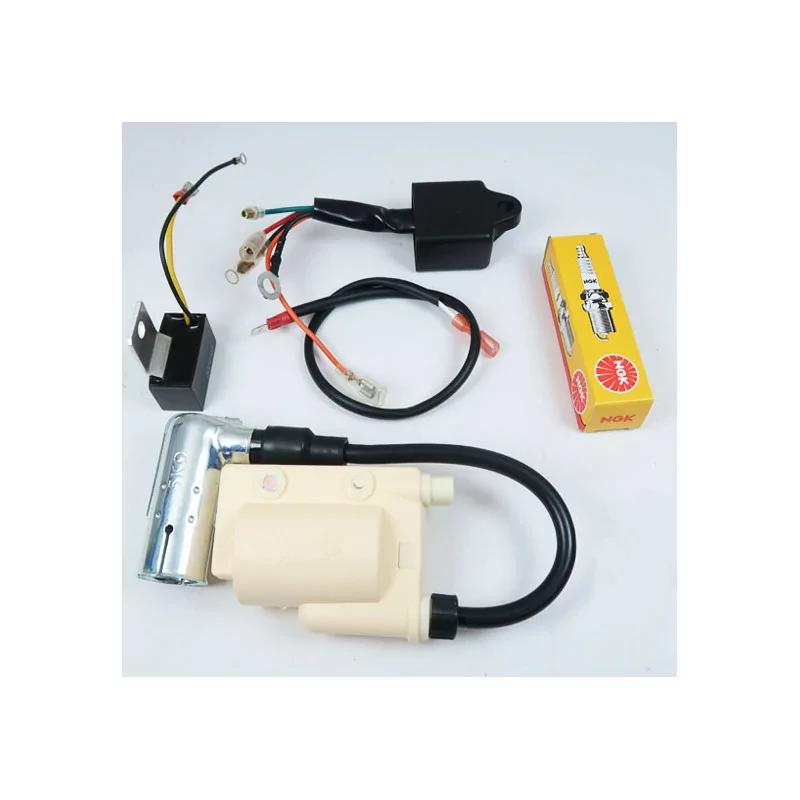 Moteur AV7 Fixe Avec Allumage 12V – Mobylette Motobécane Motoconfort